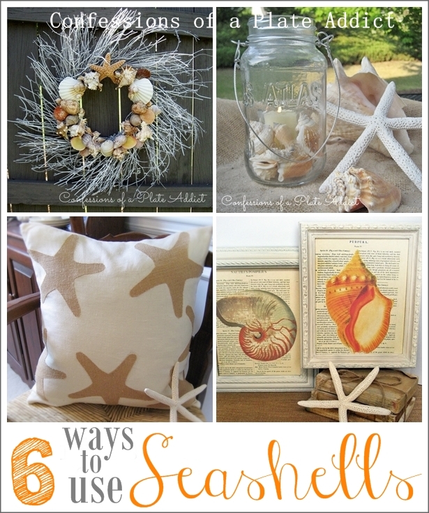 CONFESSIONS OF A PLATE ADDICT: 6 Ways to Use Seashells in Summer Décor