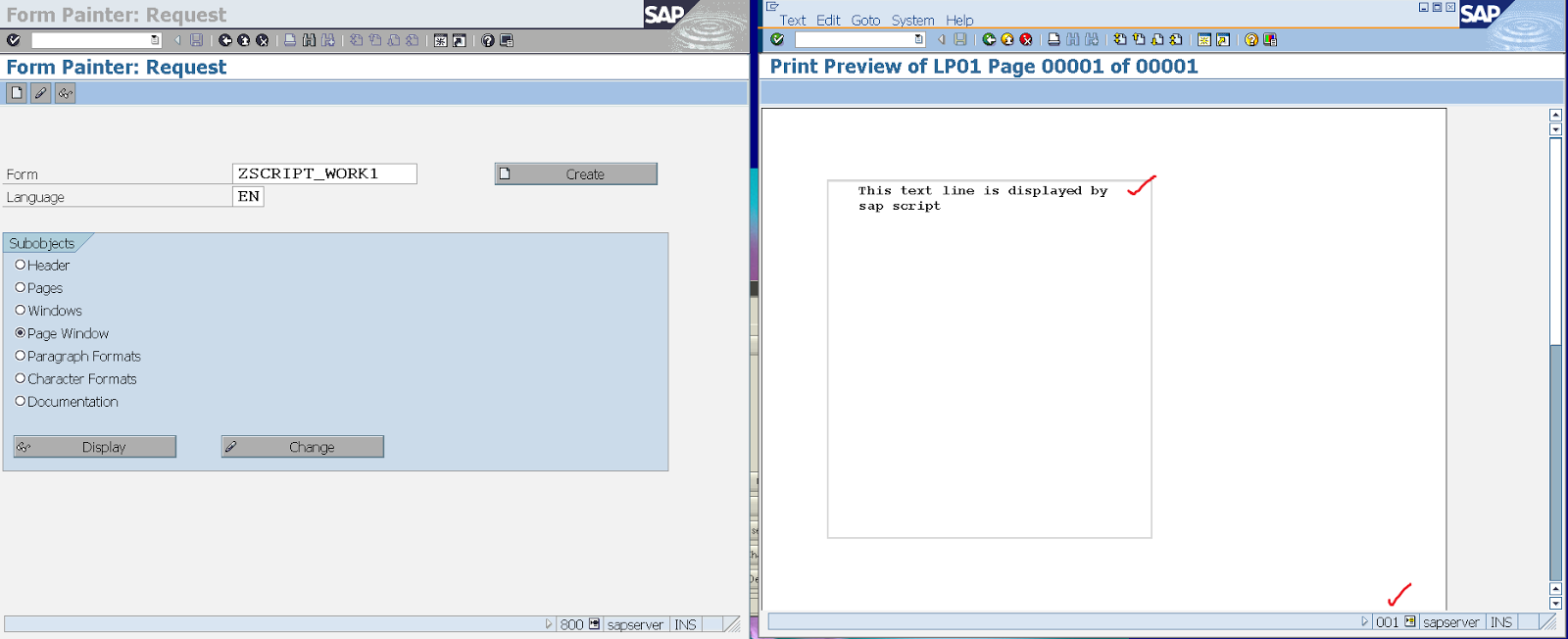 Techsap Sap Script Want To Make Your New Sap Script Available In