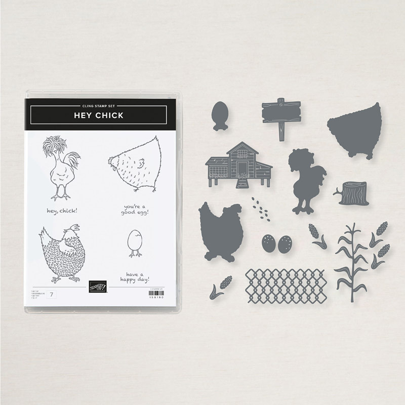 Stamp with Susie: Stampin' Up! Hey Birthday Chick