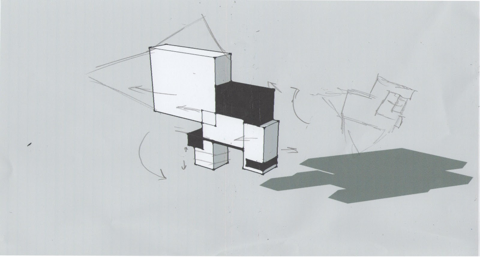 Sean Rogers: Composition/Proportion 3D Sketch Drawings (639KB, 300DPI)