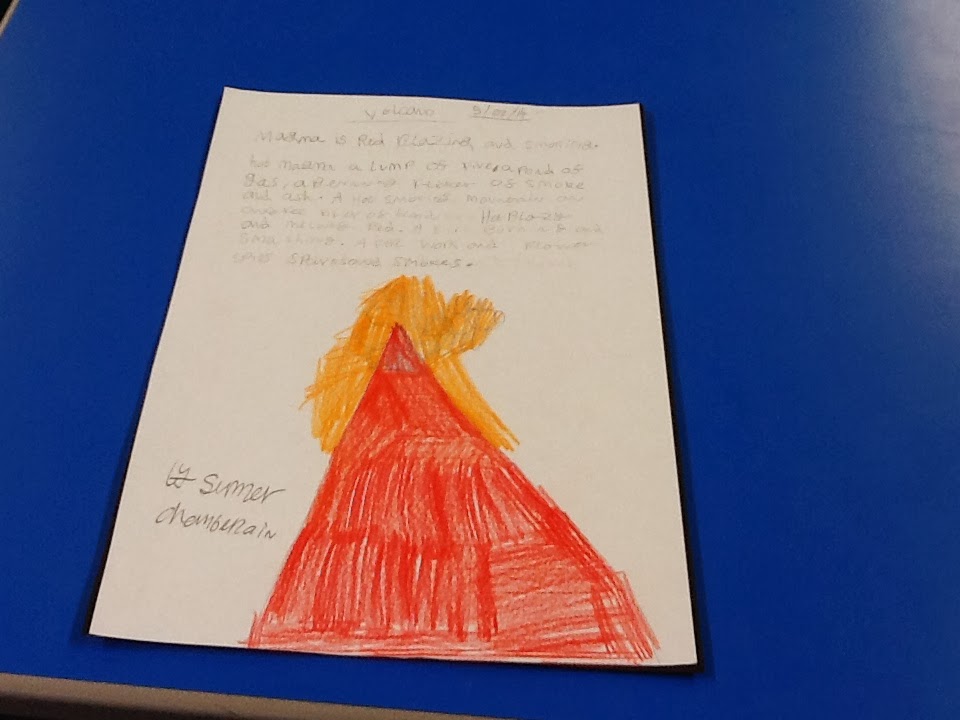Oak Class: Volcano Poems