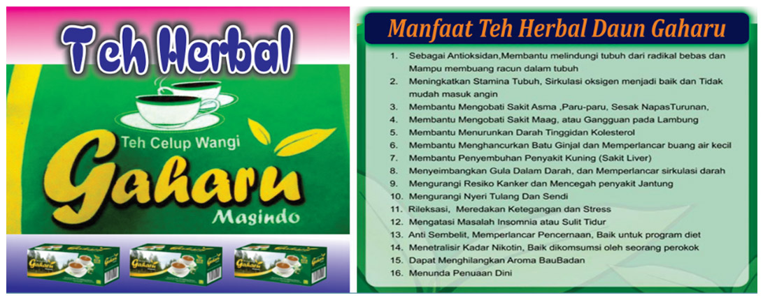 TEH HERBAL DAUN GAHARU: MANFAAT GAHARU SECARA UMUM