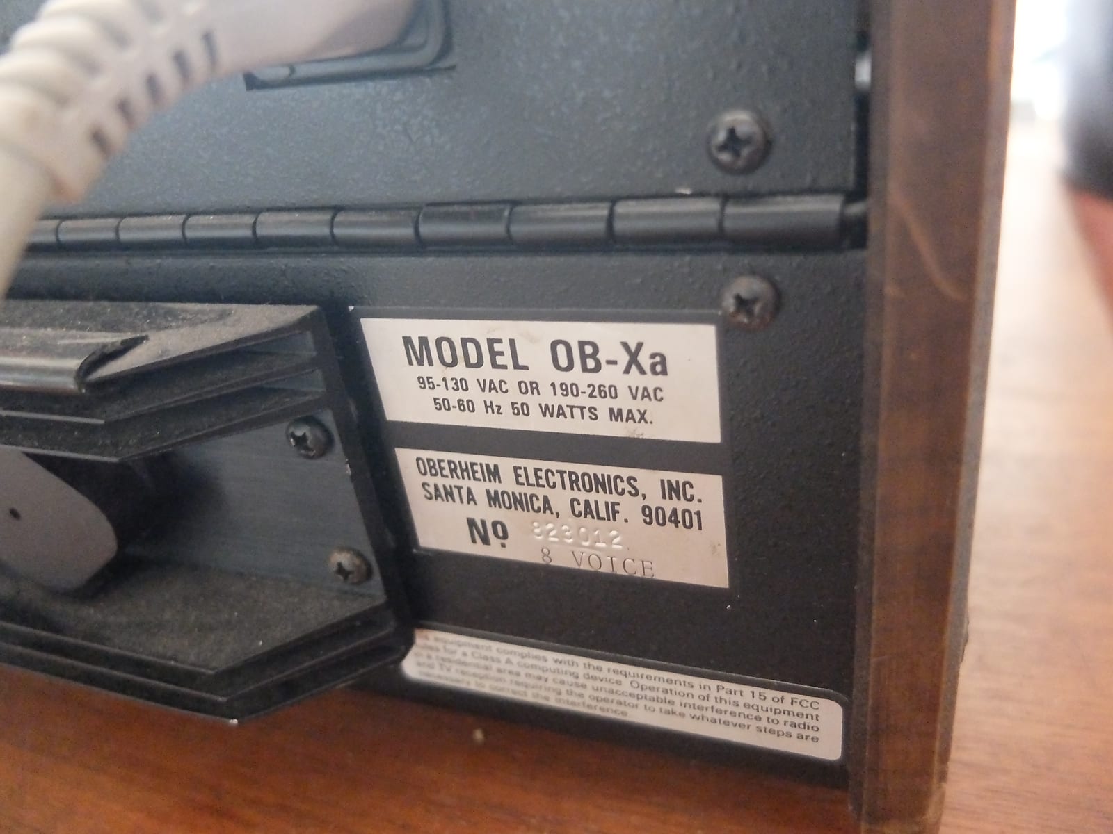 MATRIXSYNTH: Oberheim OB-Xa SN 823012