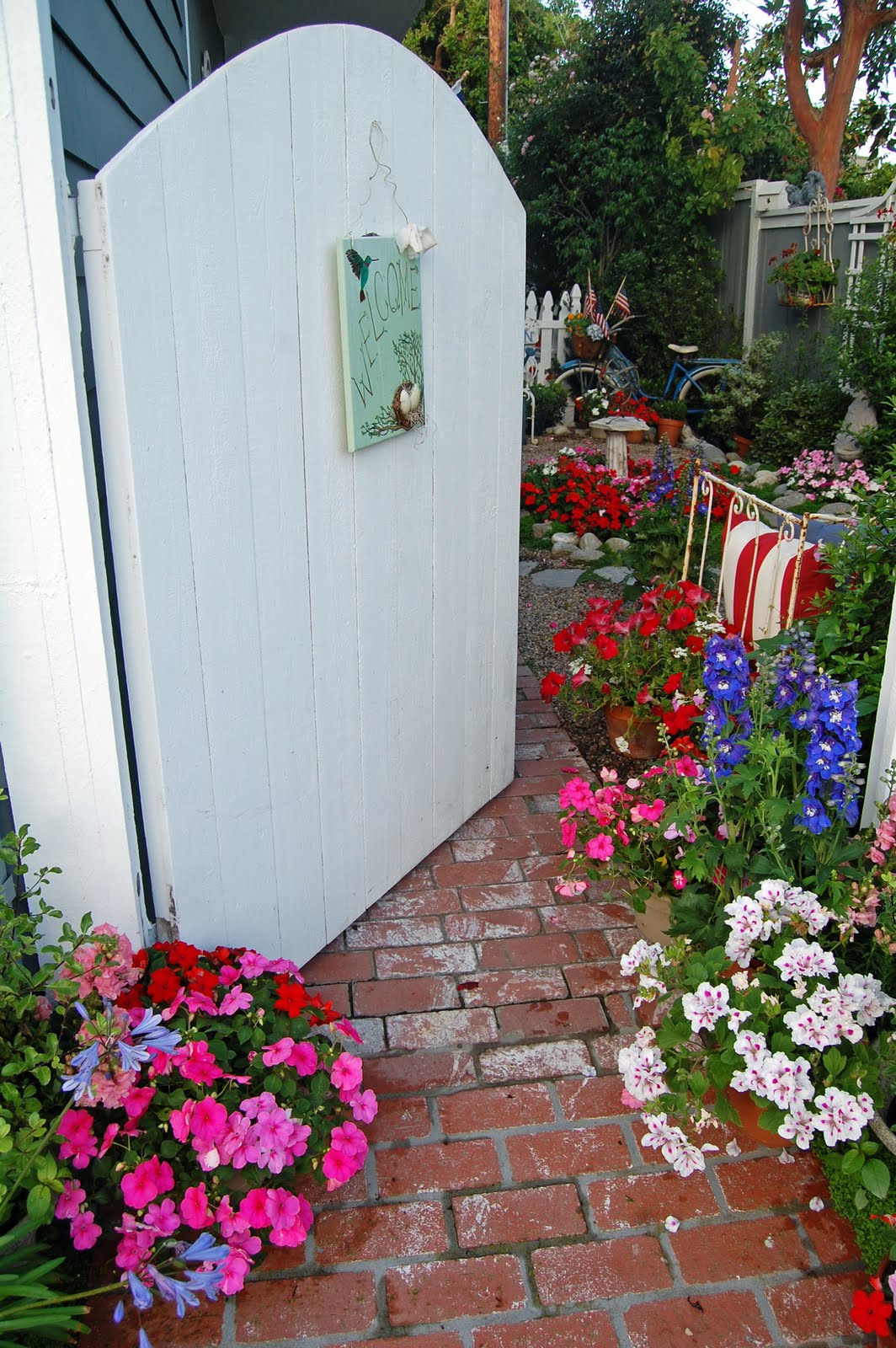 My Painted Garden: Garden Gates