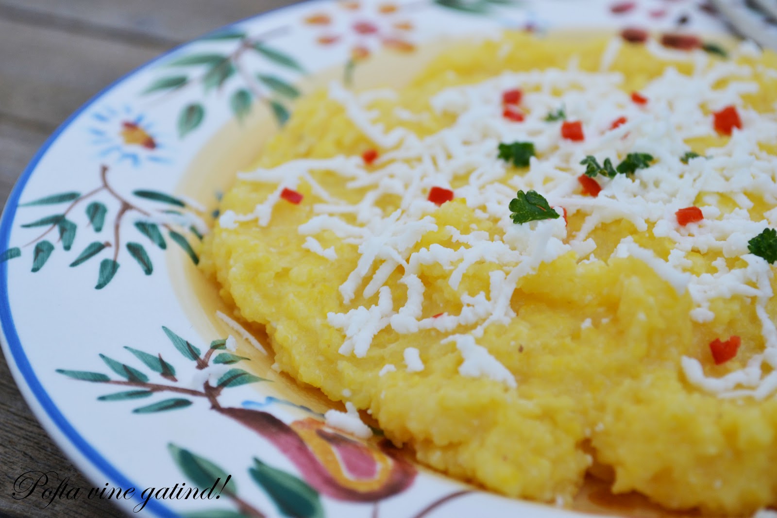 Mamaliga cu lapte si branza - Bucătăria Urecheatei