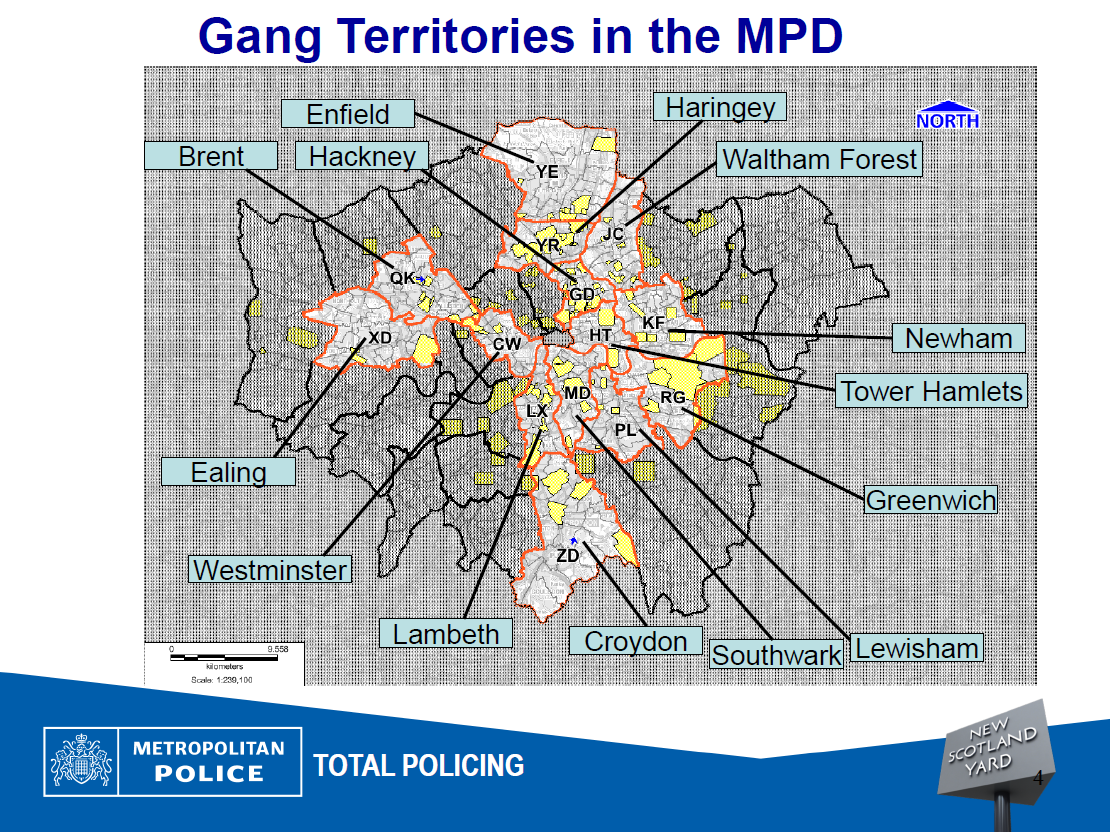 London Gang Map | ELANOOLAVO 9