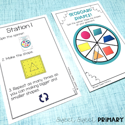 Teaching 2D and 3D Shapes in First Grade | The Tahoe Teacher