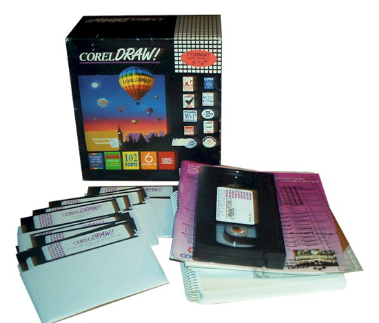 First Versions: CorelDRAW