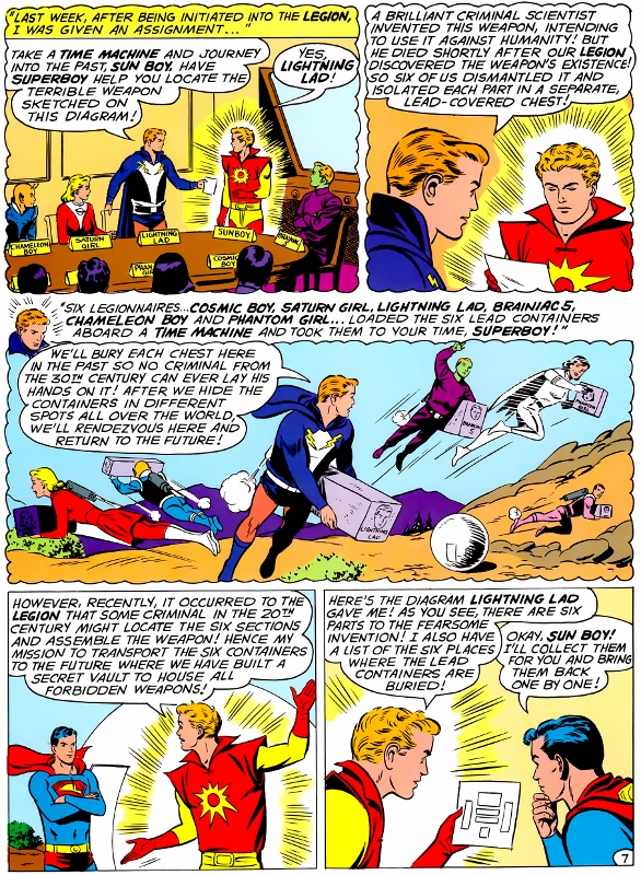 The Legion of Super Bloggers! : TOS: Adventure Comics #290 Point ...