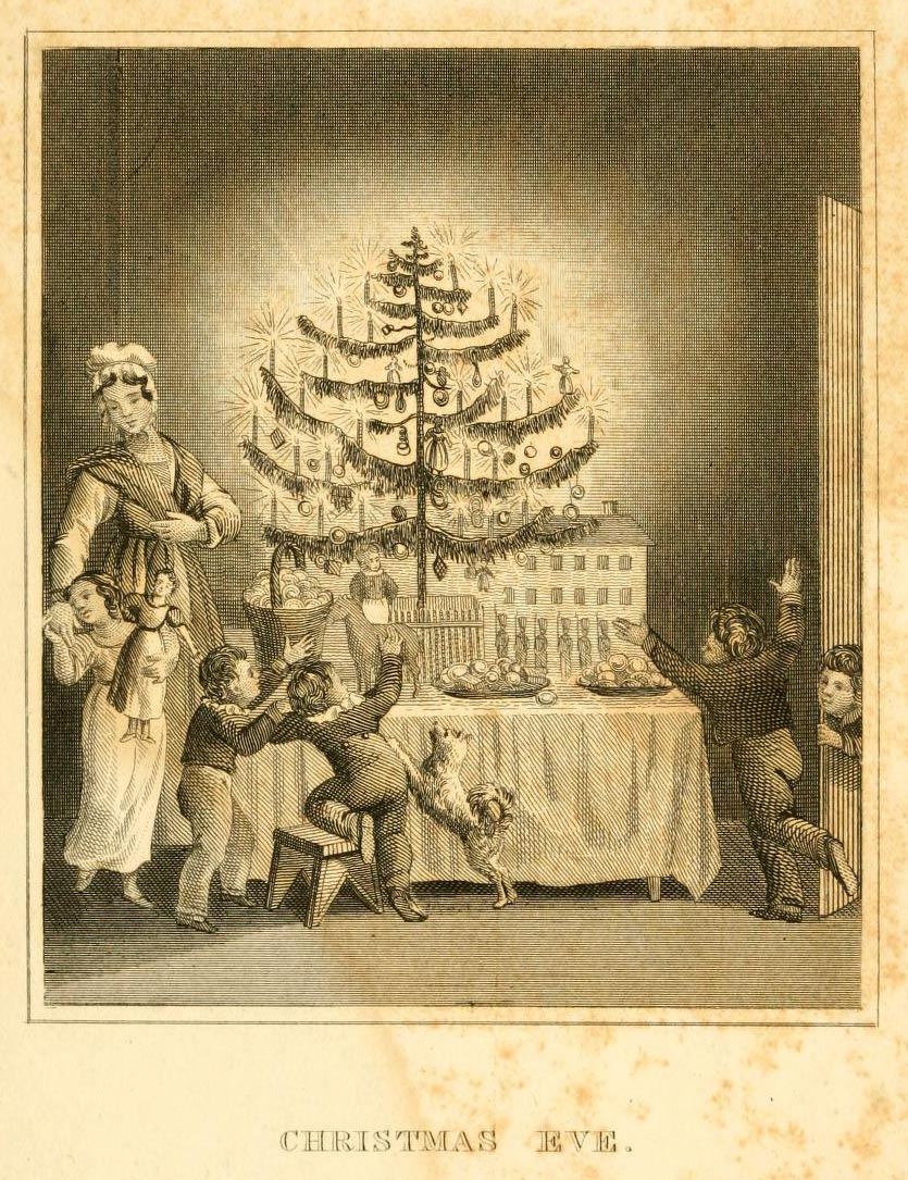 Waterbury Thoughts: Christmases Past: 1840s - 1860s