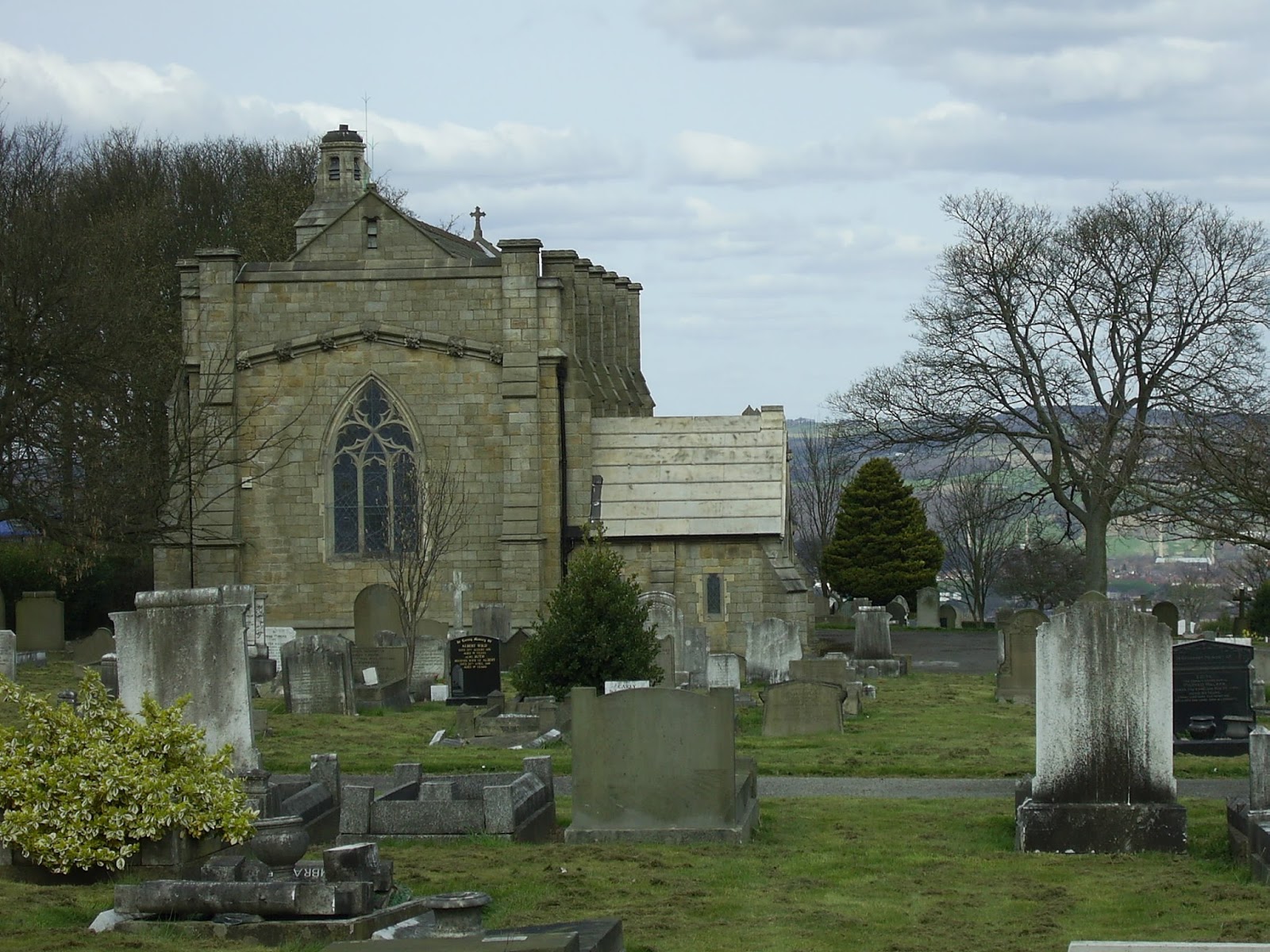 View From A Hill: Crookes Chapel Crookes Cemetery Sheffield