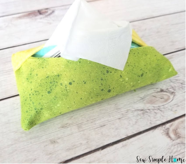 Quick Pocket Tissue Holder Tutorial | Sew Simple Home