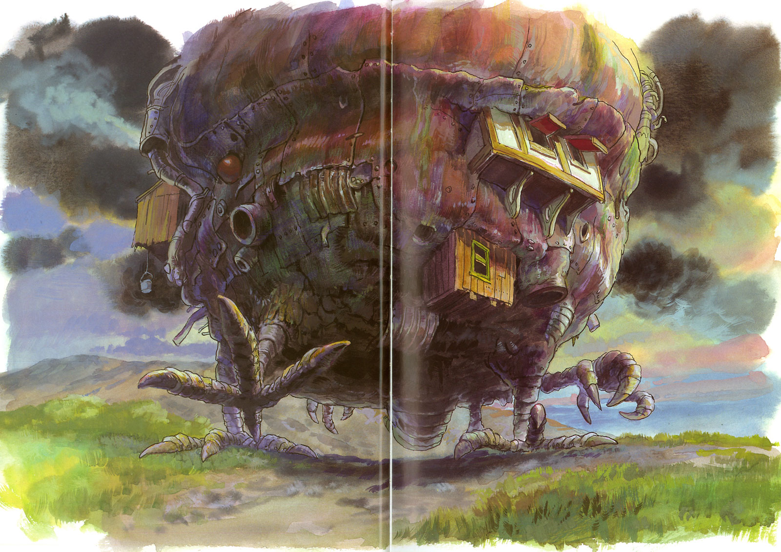 Living Lines Library: ハウルの動く城 / Howl's Moving Castle (2004) - Prop Design