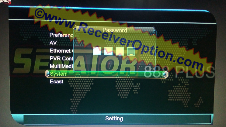 SENATOR 888 PLUS HD RECEIVER SOFTWARE NEW UPDATE - How To Enter Biss ...
