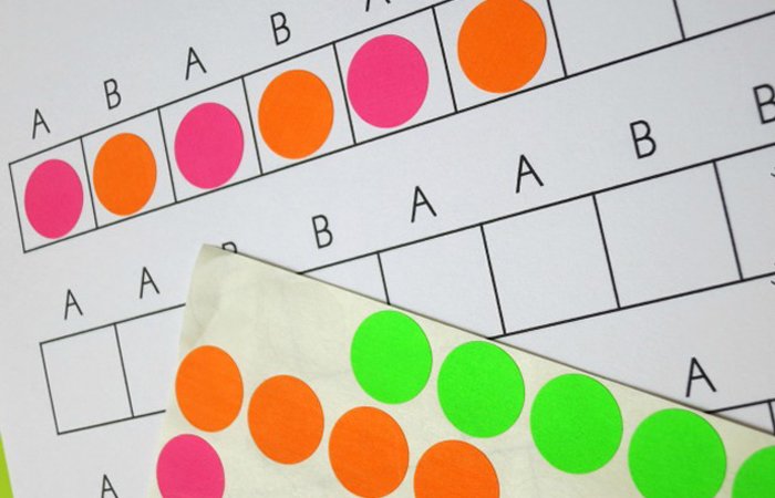 Series y patrones para preescolar. | Educ. Especial - José M. Estrada