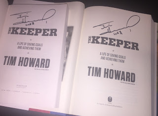 Aaron's Autographs: Tim Howard Book Signing 6/3/15