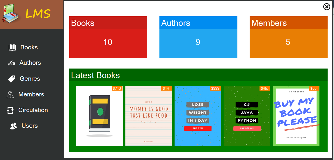 C# Library Management System Source Code - C#, JAVA,PHP, Programming ...