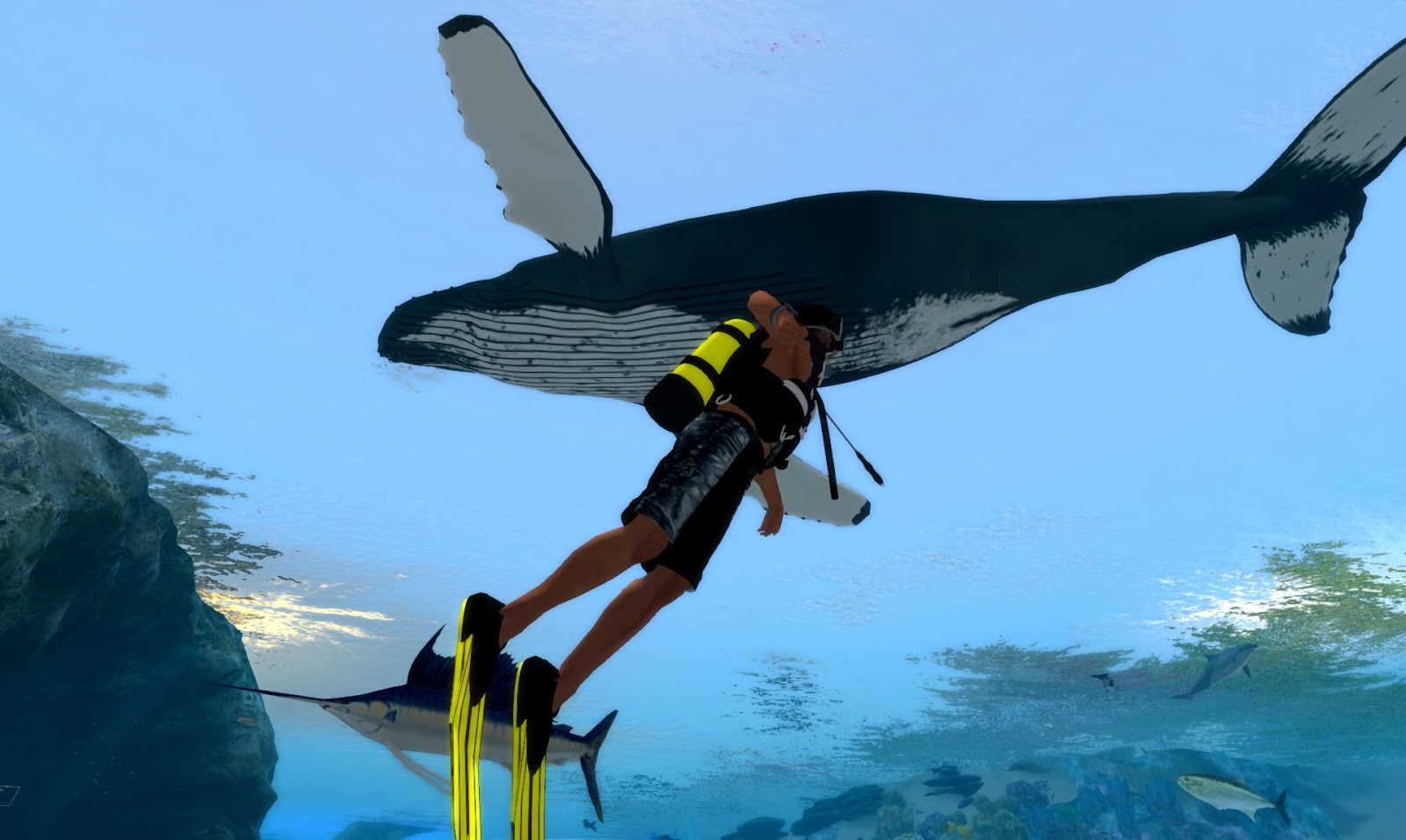 Echt Virtuell: Tauchen in Second Life