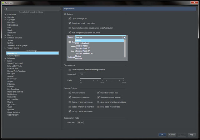 Space City Tutorials: Android Studio: Dark Theme Setting