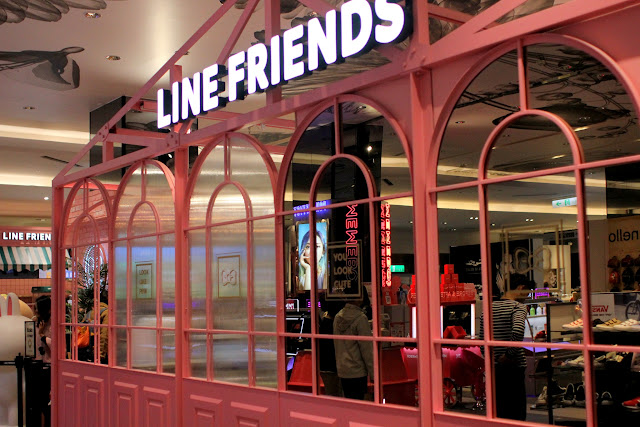 台灣首家 LINE FRIENDS Cafe & Store 超粉紅店舖於新光三越信義新天地登場 - 匡大不誇大部落格