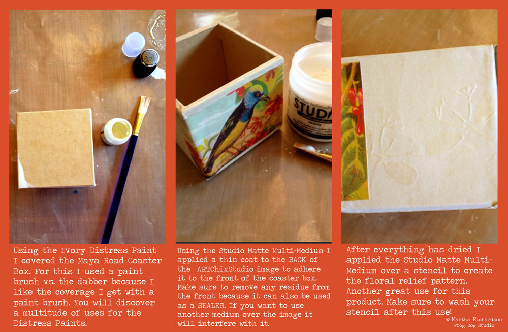 frog dog studio: Create A Mixed Media WISH Box