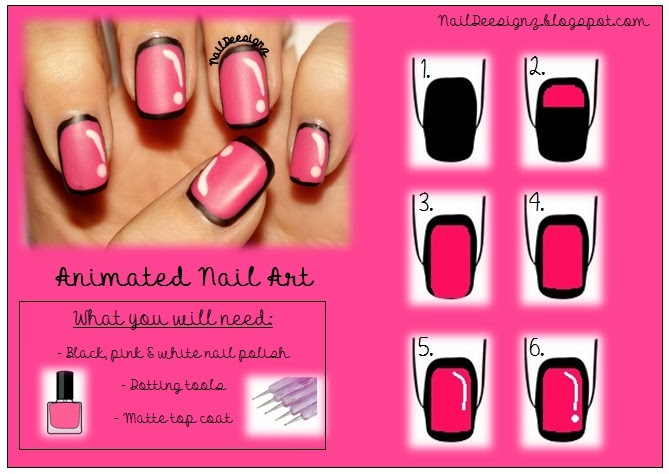 NailDeesignz: Cartoon Nail Art