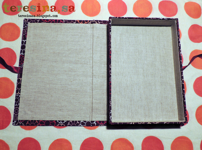 Tutorial caja-libro de cartonaje | Manualidades