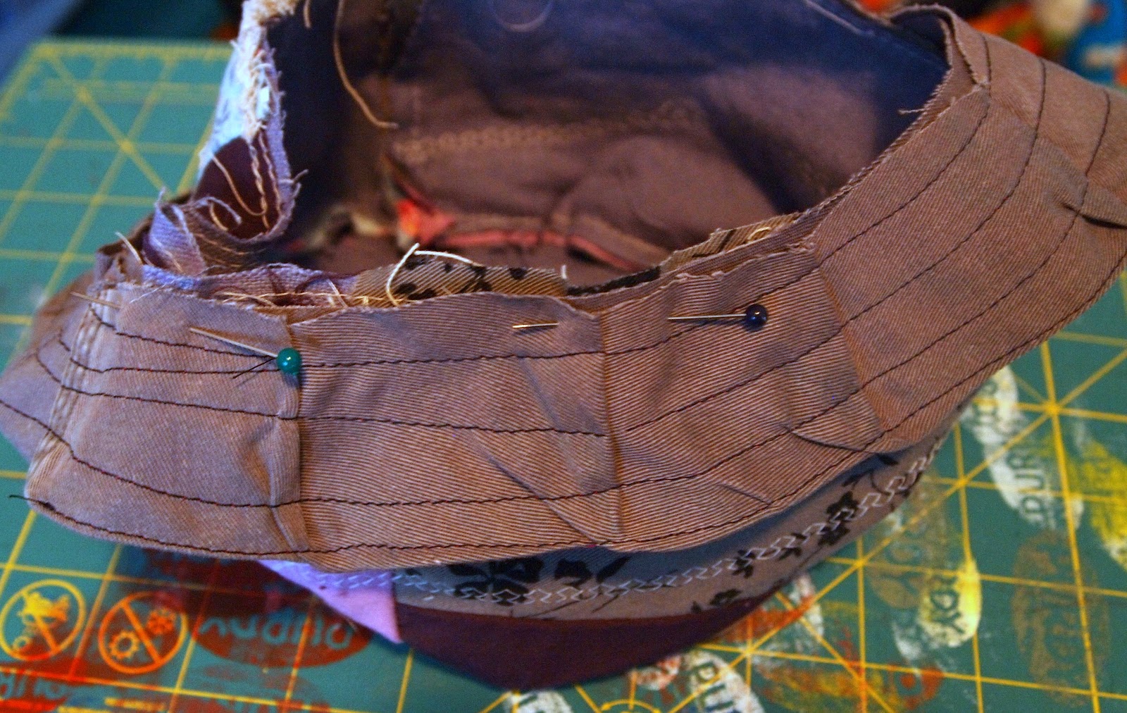 Purdy Everyday: Tutorial Tuesday - The Scrap Hat