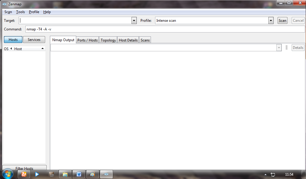 Our Last Night: Melakukan Network Scanning Menggunakan Nmap Windows 7