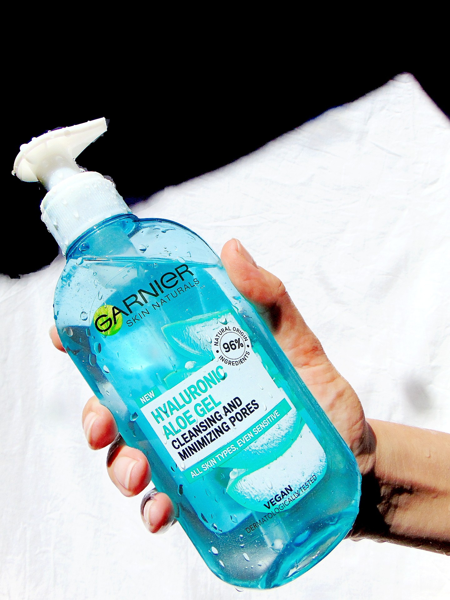 Garnier Skin Naturals Hyaluronic Aloe Gel Review | Sweet Passions