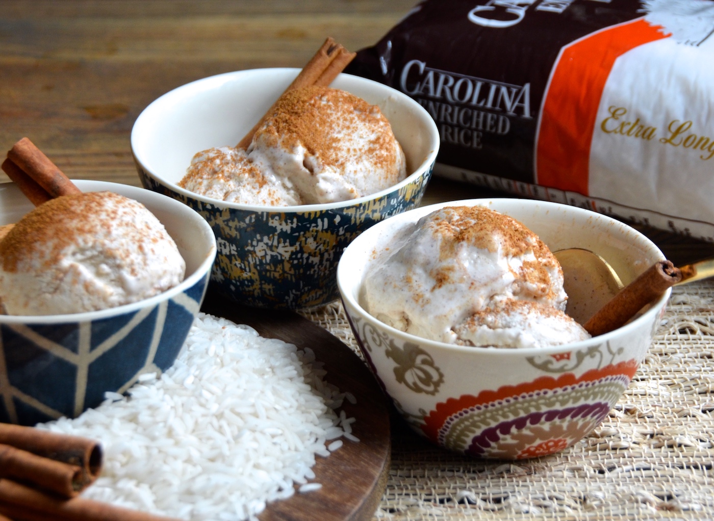 Homemade Horchata Ice Cream (No Eggs) - Always Order Dessert