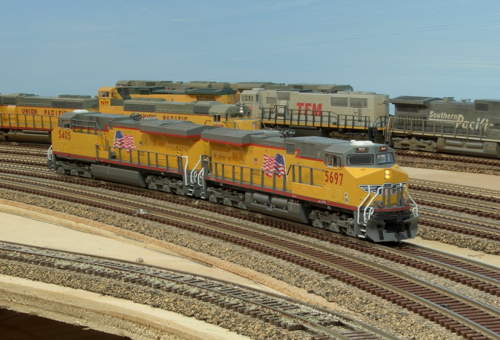 N Scale Union Pacific Railroad - Class I Midwest Model Railroading ...