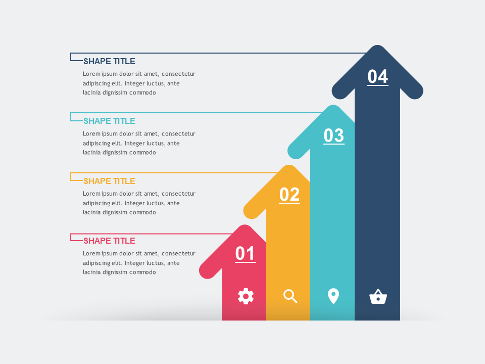 Stand Up Arrow PowerPoint Templates - PowerPoint Free