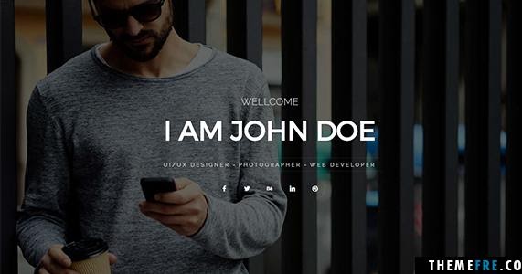 Balfour Roderick New - One Page Portfolio Template animations business ...