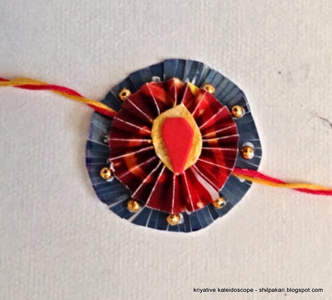 QUICK AND EASY RAKHI TUTORIAL - KRIYA-TIVE KALEIDOSCOPE