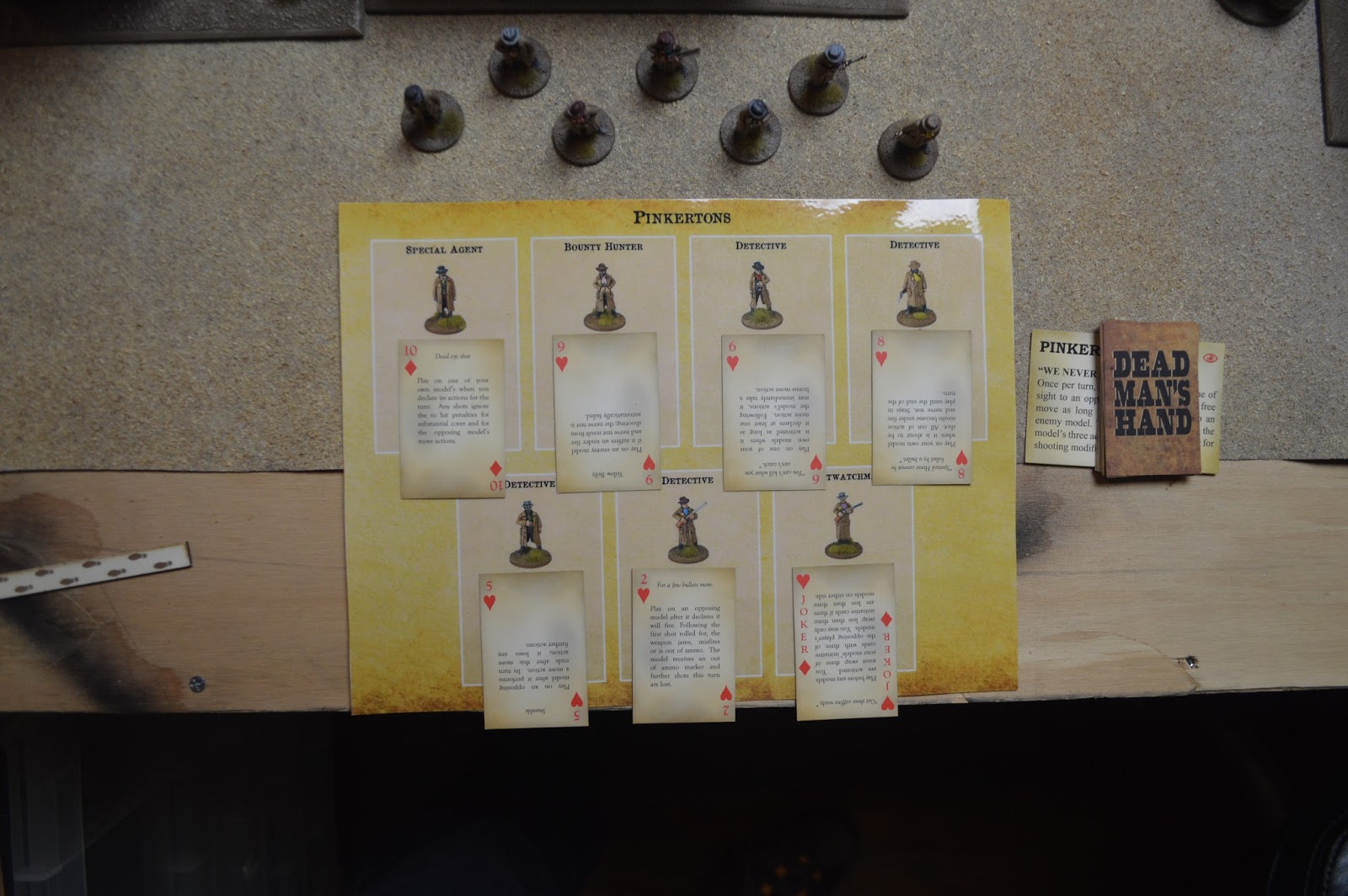 Jay's Wargaming Madness: Dead Man's Hand Game & Gang Sheets