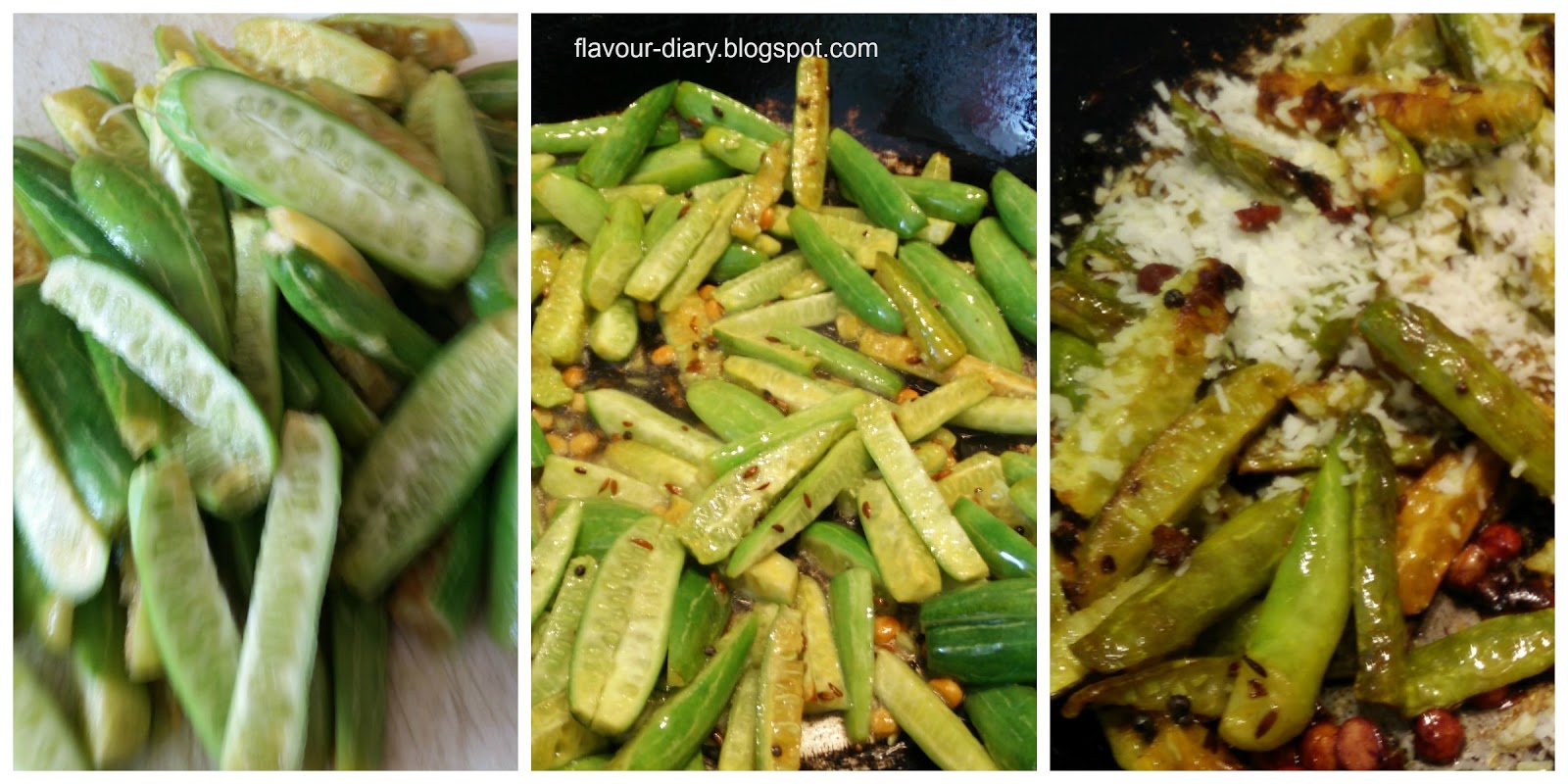 Flavour Diary: Donda / Dondakaya/ Tindora Coconut Fry