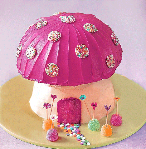 Toadstool Cake Recipe For Your Child’s Fairy Whimsy Birthday Party | My ...