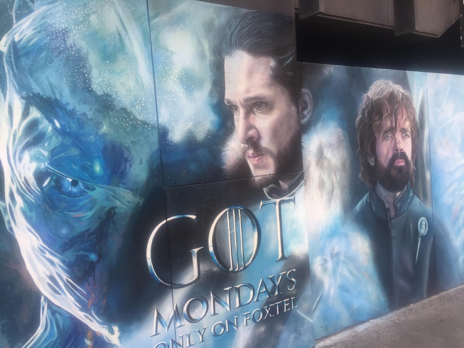 Geek Art Gallery: Mural: Game of Thrones