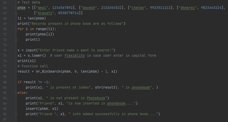 DATA STRUCTURES AND ALGORITHMS: Group B: 12 [a] a) Write a python ...