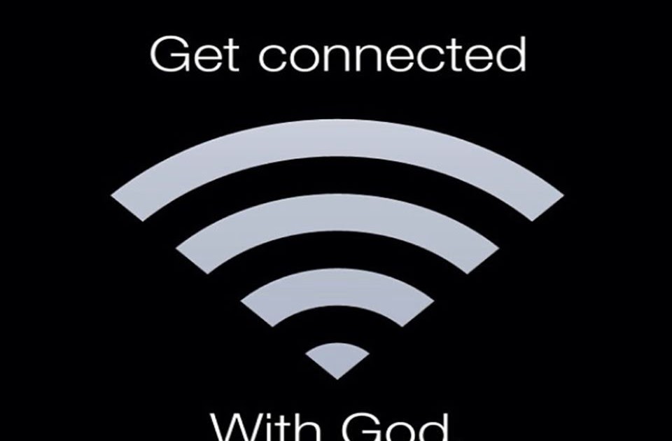 Get connected with God, and see...