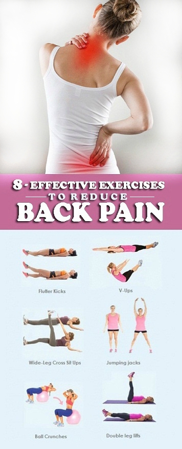 8 Exercises to Get Rid of Back Pain