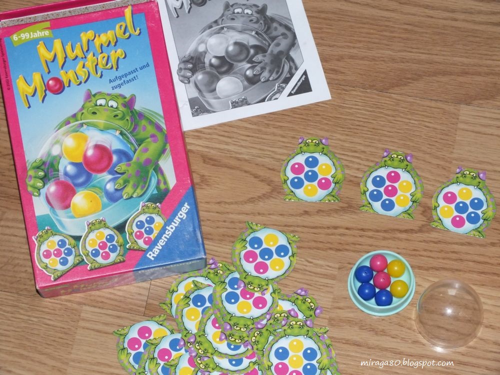 Świat kobiety i jej dziecka: Murmel Monster - gra na spostrzeganie