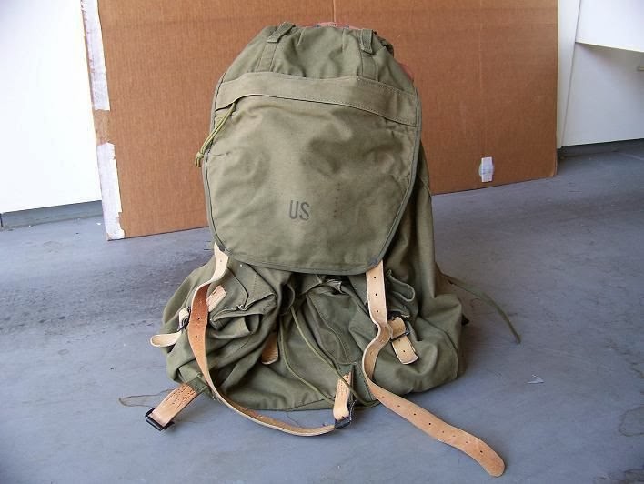 Webbingbabel: Vietnam SF, LRRP Backpack, M1952 Fieldpack