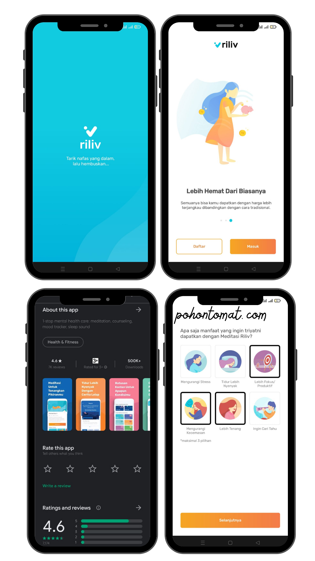 √ Review Riliv, Aplikasi Kesehatan Mental Keren dan Mudah Diakses ...