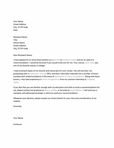 Recommendation Letter Request Formal Letter recommendation-letter-request-formal-letter