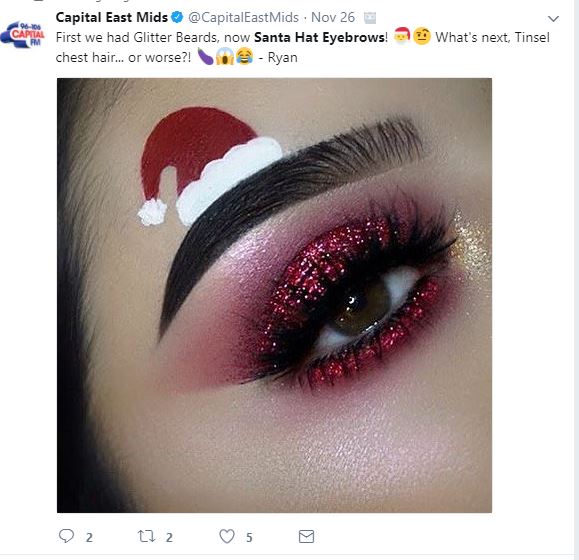 Life the world and anything else: Did you have Santa Hat eyebrows?