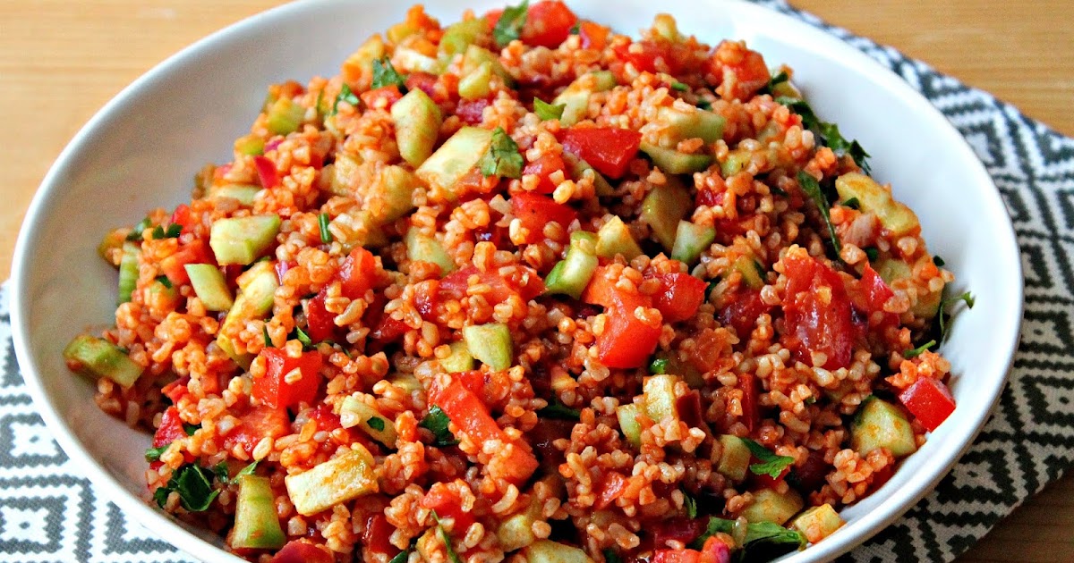 Eve and Apple: Paradicsomos bulgur saláta