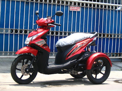 Galeri Modifikasi Motor Roda Tiga Matic