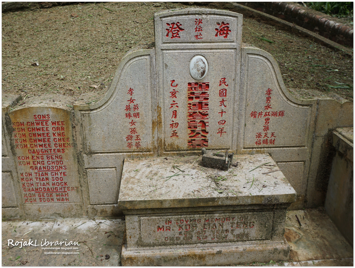 Koh Lian Teng and Ong Tee Neo (Bukit Brown)